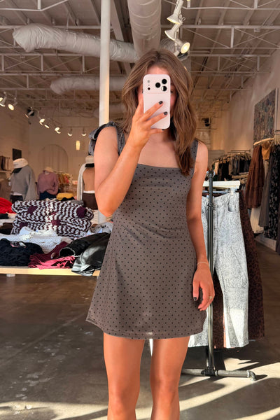 Georgia Mini Polkadot Dress – Adeline