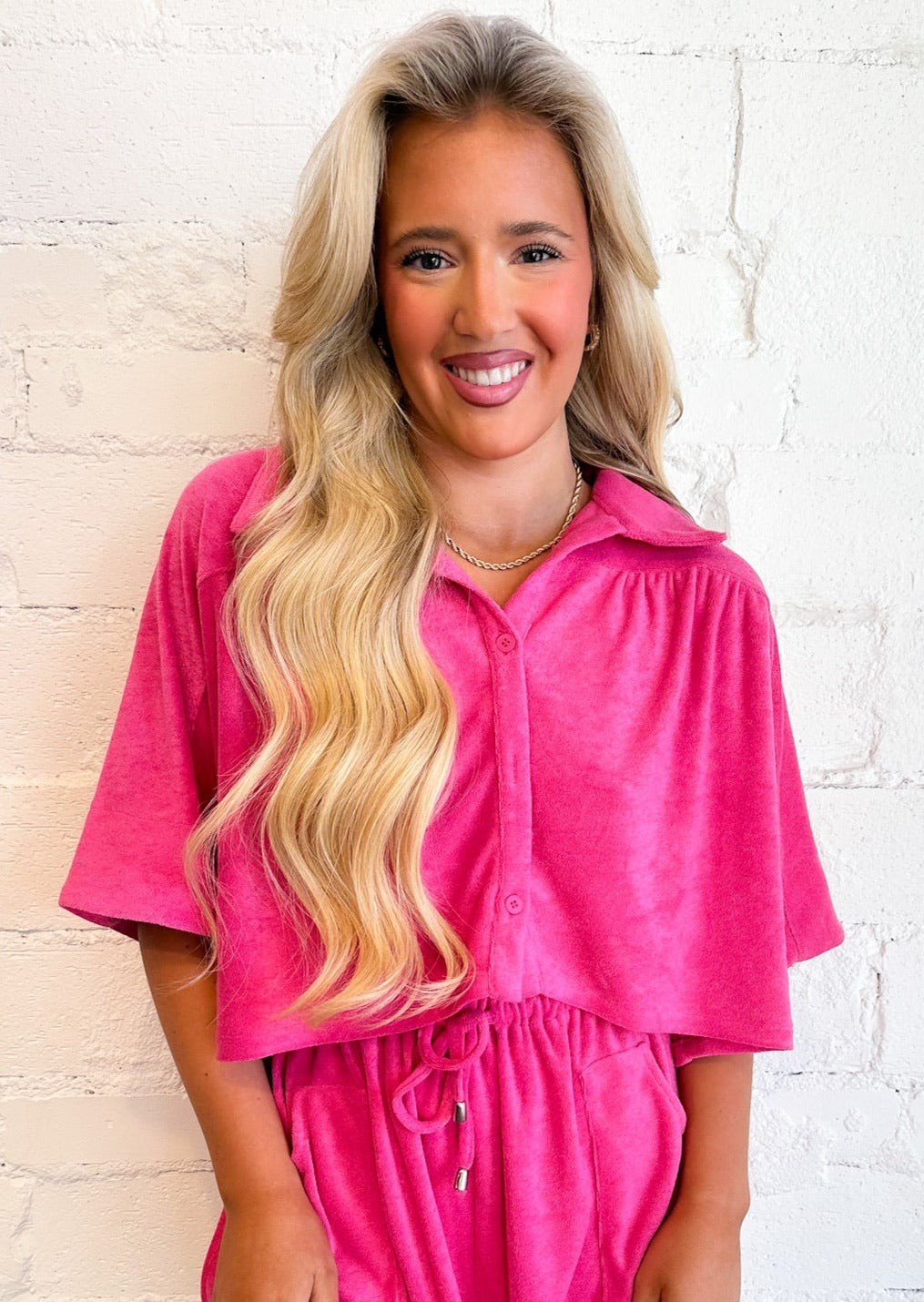 Very Berry Button Down Shirt – Adeline